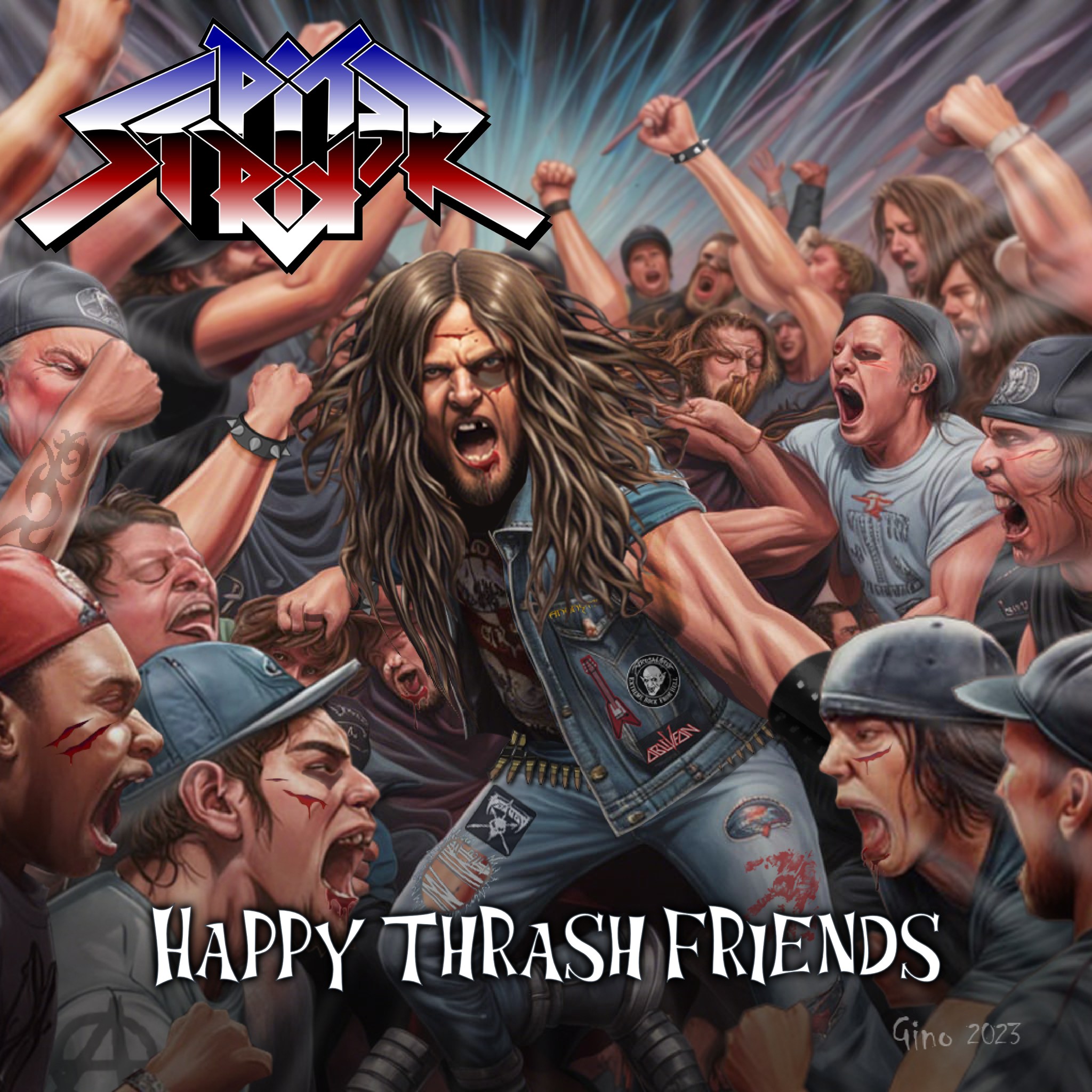 Pit Striker - Découvrez le 1er EP "Happy Thrash Friends" du groupe ...