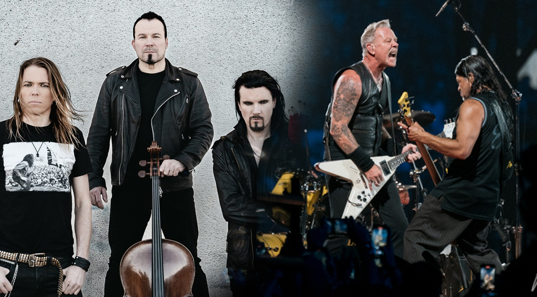 Apocalyptica - Nouvelle reprise de "One" avec James Hetfield et Rob ...