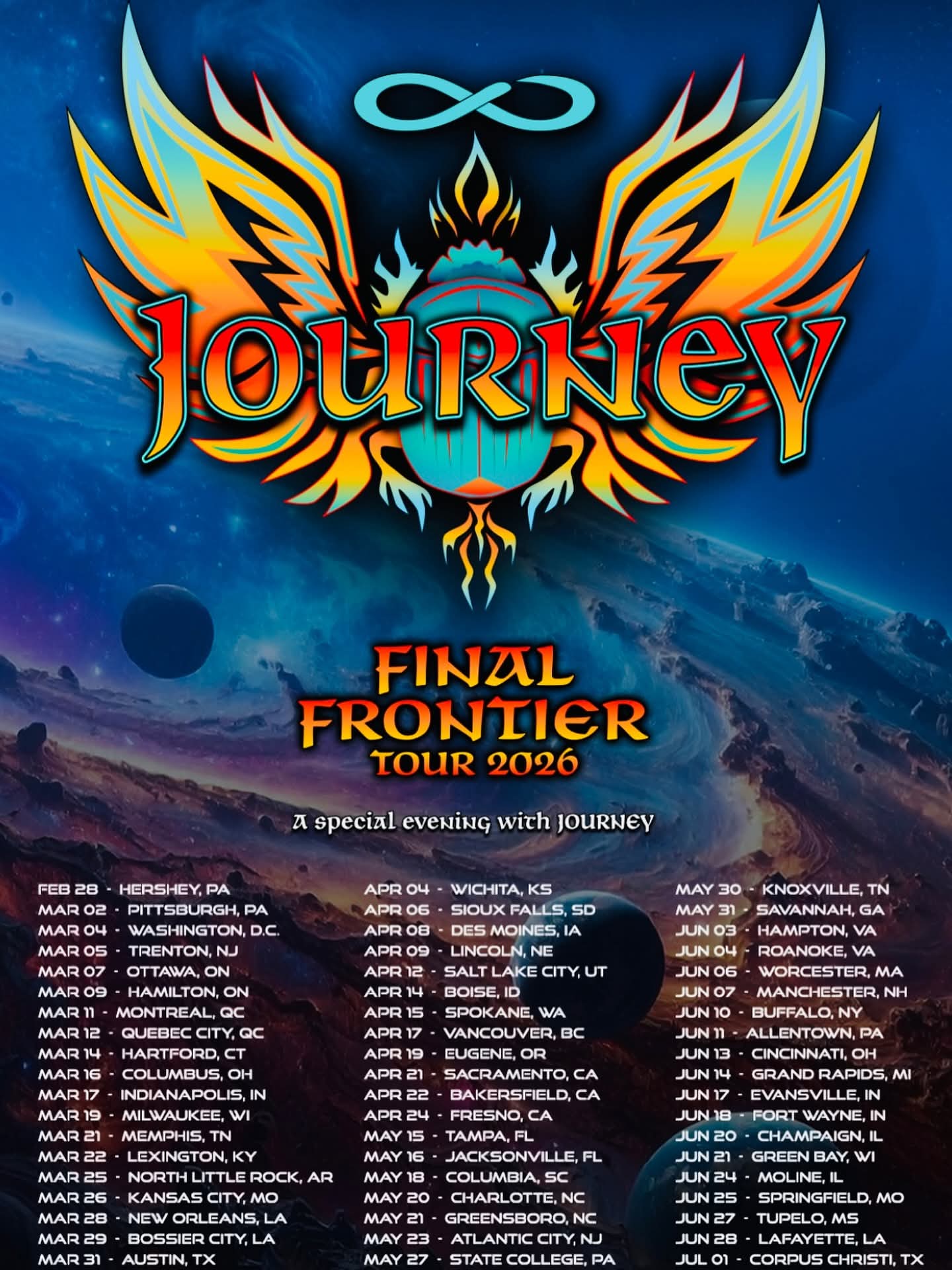 Journey annonce sa tournée d'adieu avec 2 arrêts au Québec ...