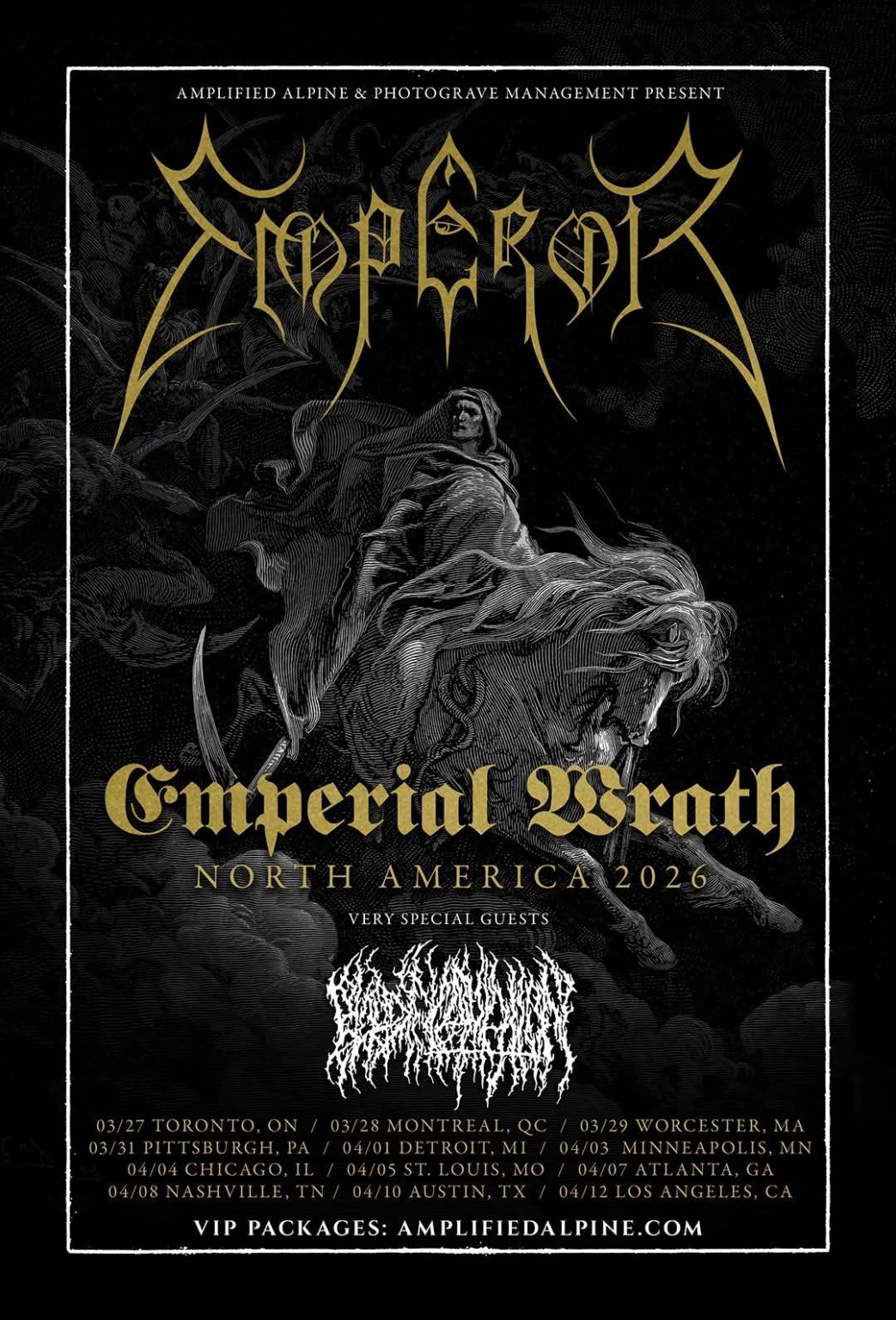 Emperor de retour à Montréal en 2026 un événement black metal à ne pas ...